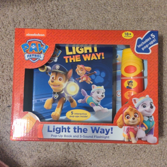 Nickelodeon | Toys | Nickelodeon Paw Patrol Light The Way Popup Book ...